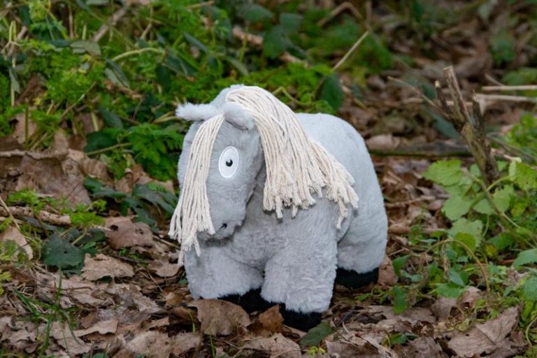 Crafty Ponies Soft Toy Pony Grey - Hobby Horses